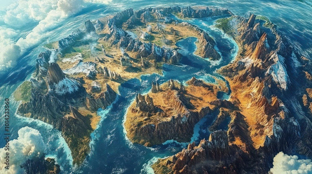 Historical visualization of Pangaea's breakup into today's continents ...