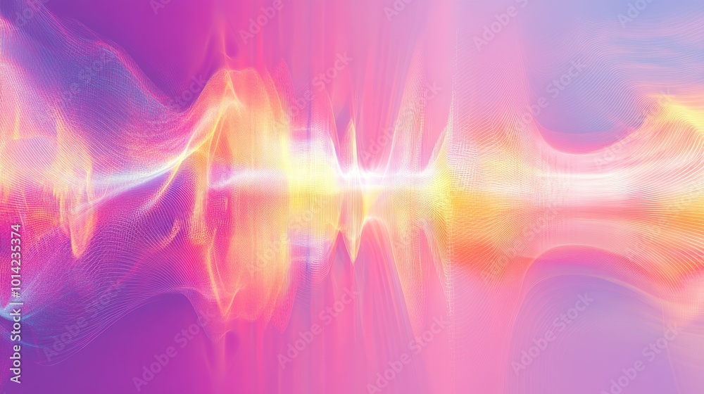 Frequency flow:A striking representation of sound wave visualization ...