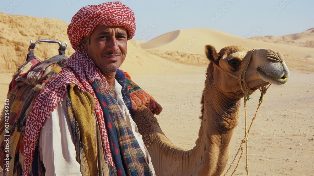 Cultural heritage portrait: A tour guide in traditional clothing ...