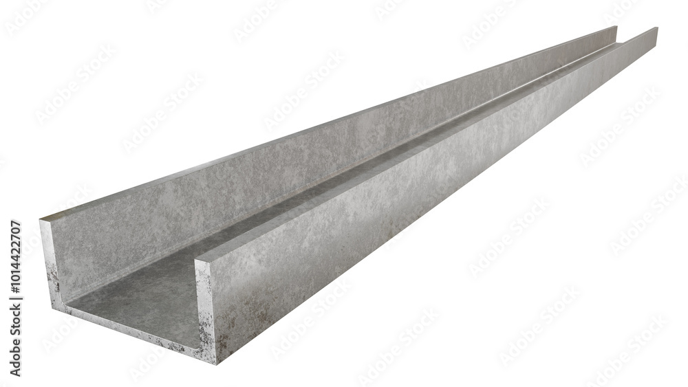 Cross-Section: The cross-section of the beam is characterized by its U ...