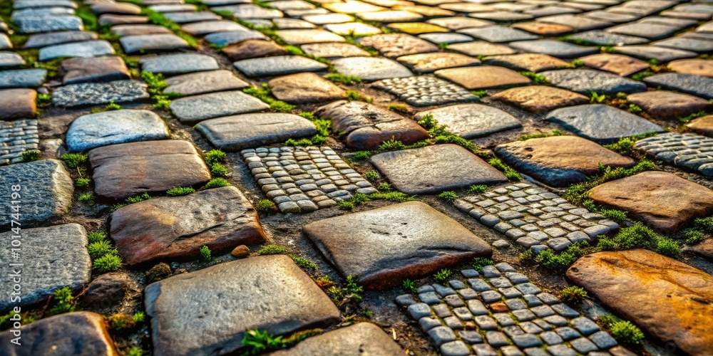 Captivating rustic stone pavement texture designed for architectural ...