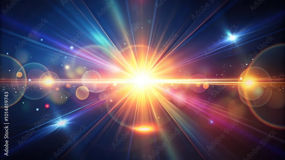 Bright and dynamic lens flares and light leaks for film and movie ...