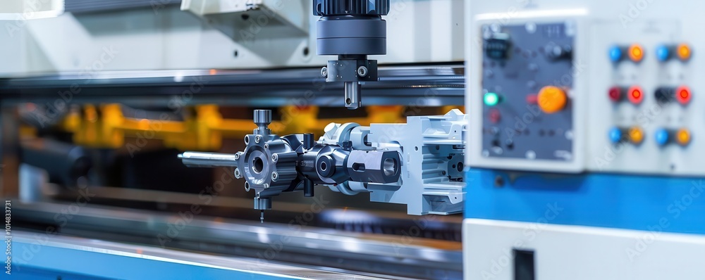 Injection molding machine creating plastic parts, Injection Molding, precision in plastic ...