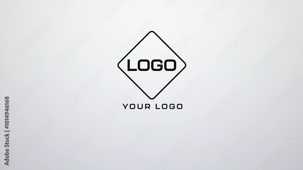 Modern Bright Cinematic Zoom Out Logo Reveal Stock Template | Adobe Stock