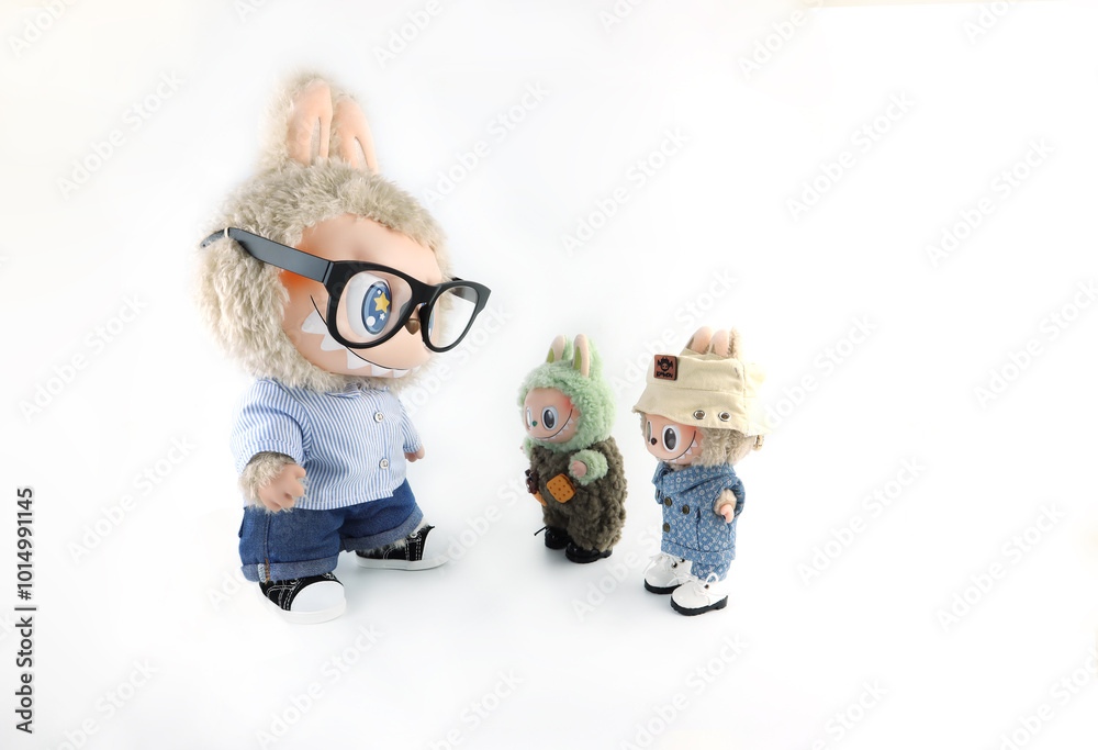 art toys Labubu flip with me collection from Pop Mart blind box ...