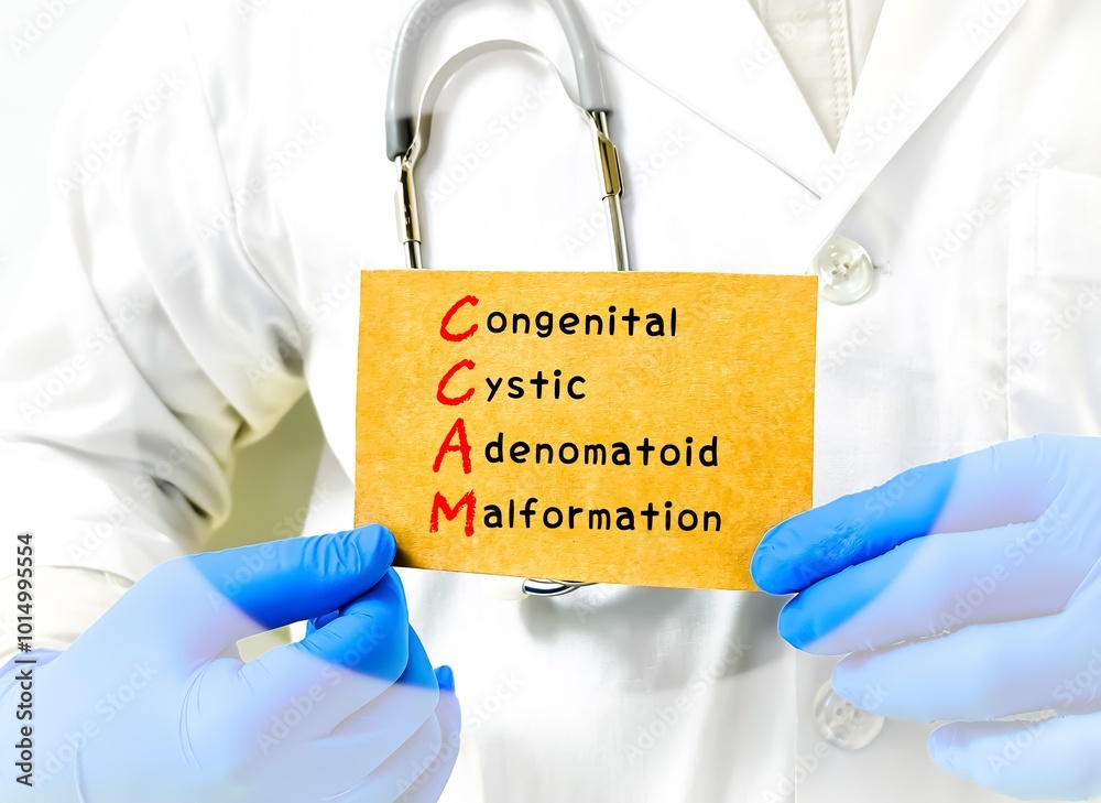 Congenital Cystic Adenomatoid Malformation (CCAM), is a congenital ...