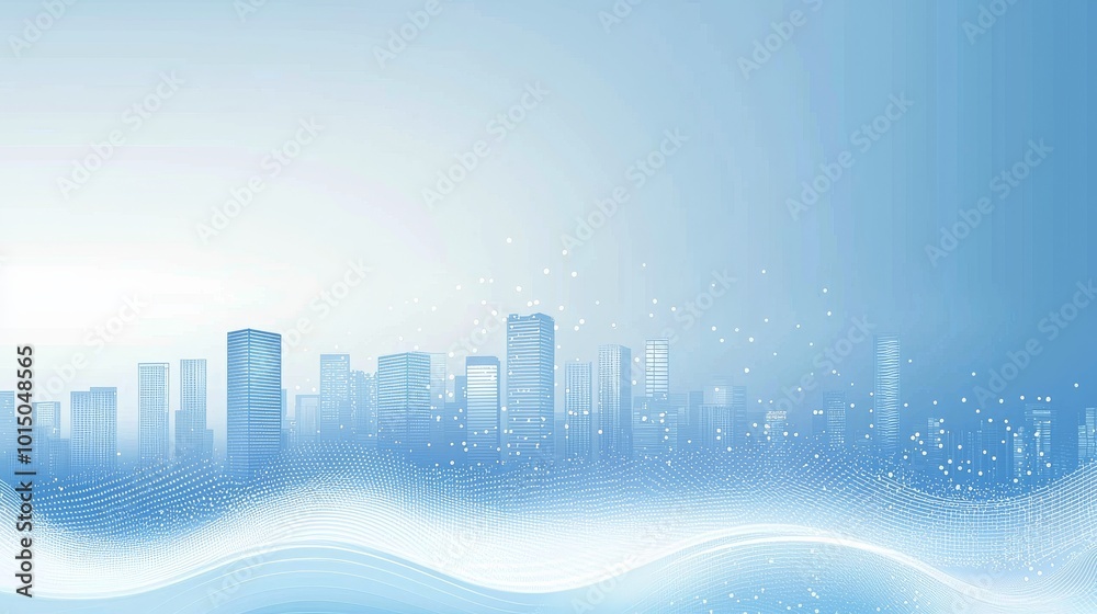 Light prussian blue background with white gradient, light sky color ...