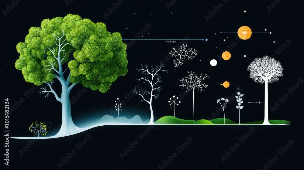 A scientific diagram representing a complex biological process, using ...