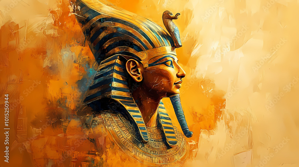 Amun ra egyptian pharaoh god drawing painting art wallpaper background ...