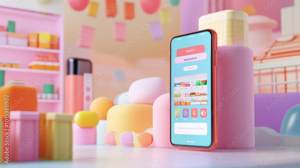 A customer taps the order button on their phone, and a virtual receipt ...