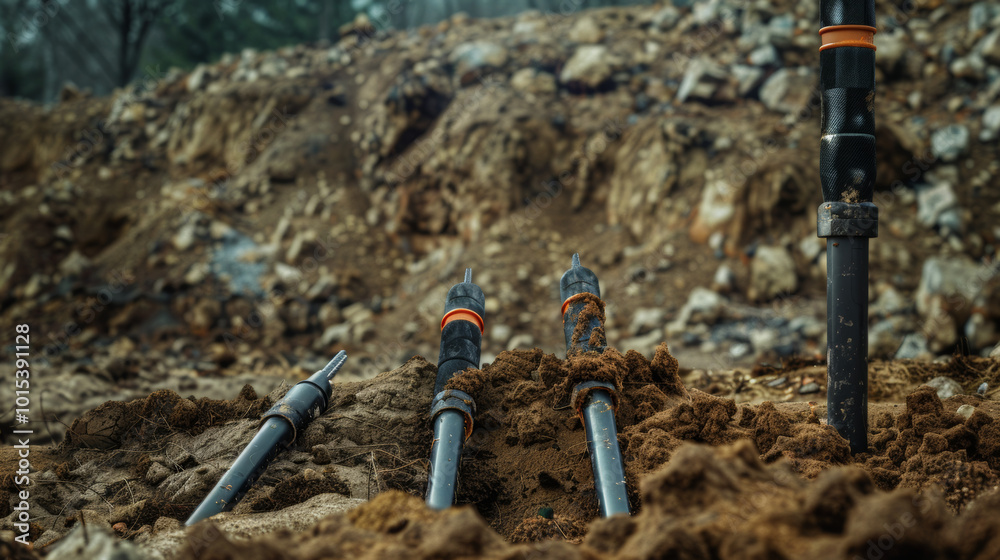 Soil augers for collecting soil samples and conducting stratigraphic ...