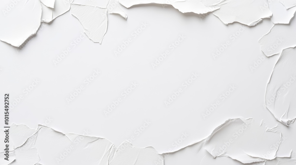 Blank white paper landscape texture for clean design minimalism and ...
