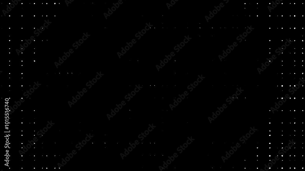 modern seamless dotted halftone animated retro texture abstract loop motion background, overlay ...