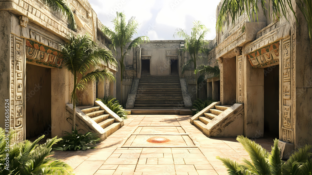 Amazing mayan ruins in 3d explore the ancient temples and discover the ...