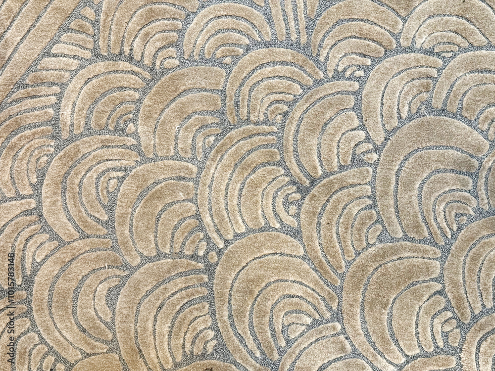 Random texture of custom bespoke carpet rug design, in fish skin ...