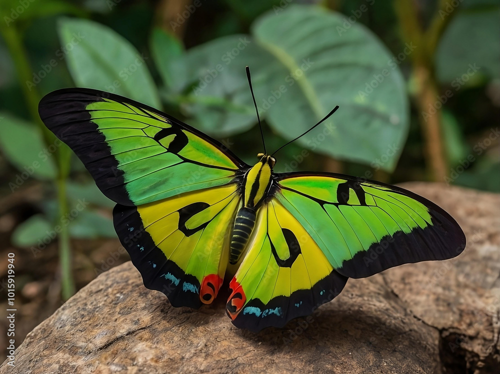 Birdwing Butterfly (Ornithoptera alexandrae) – Native to Papua New ...
