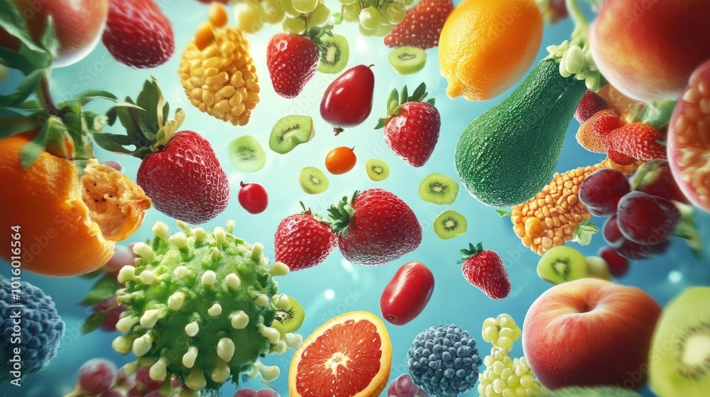 A visual of enzymes in food, explaining how enzymes in fruits and ...