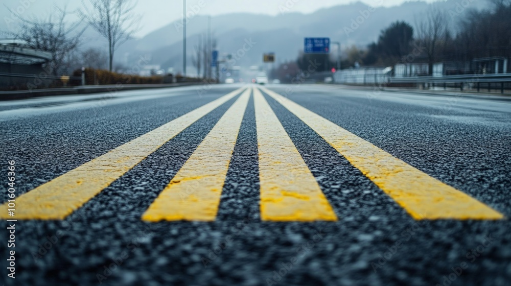 Resilient Roadway Restoration, showcasing self-healing road markings ...