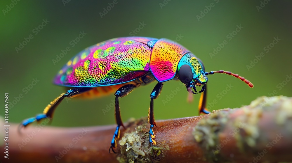 Jewel bugs are shield-shaped insects with vibrant colors. They belong ...