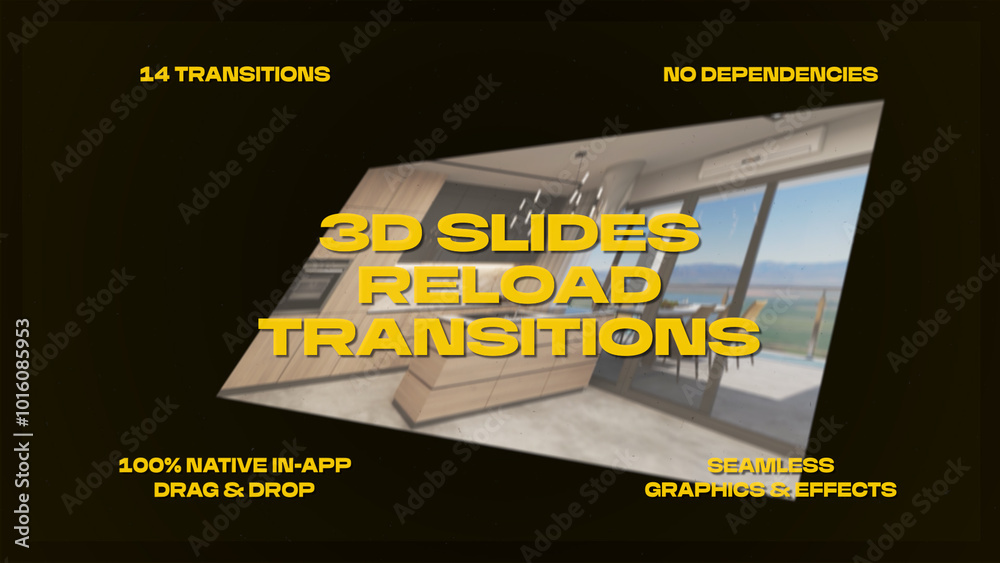 Slides Reload Rotation 3D Transitions Stock Template | Adobe Stock