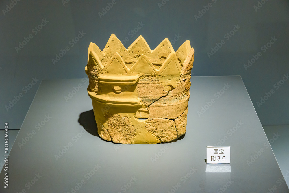 Haniwa from Takarazuka Kofun, National Treasure of Japan, Matsuzaka ...