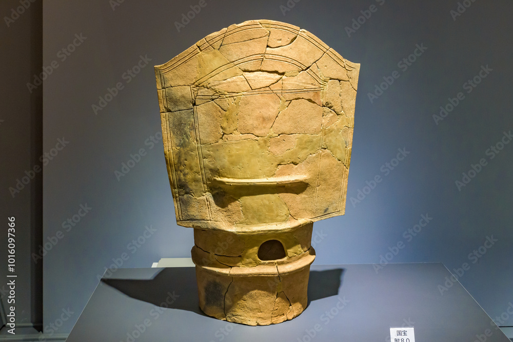 Haniwa from Takarazuka Kofun, National Treasure of Japan, Matsuzaka ...
