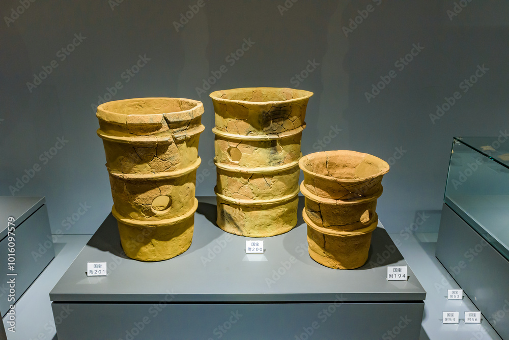 Haniwa from Takarazuka Kofun, National Treasure of Japan, Matsuzaka ...