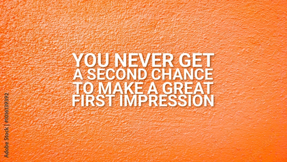 words of inspiration and motivation words you never get a second chance ...