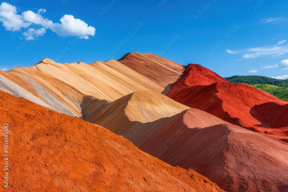 Nickel mine using smelting and leaching processes to extract nickel ...