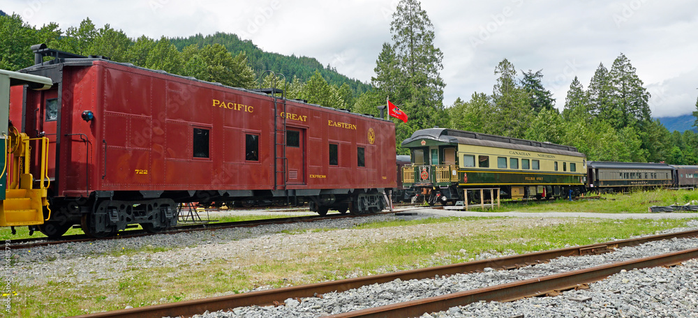 Pacific Great Eastern Troop Sleeper & Bunk Car 722 in the British ...
