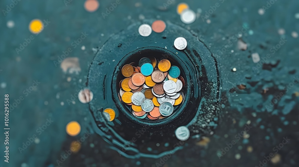 Dripping Coins into the Drain A Symbolic Portrayal of Poor Cash Flow ...