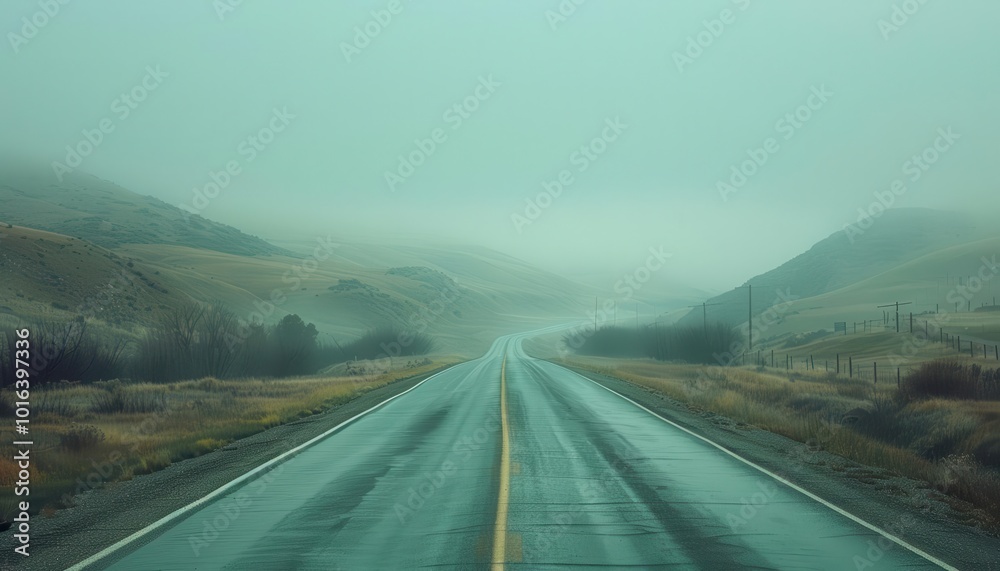 Road trip journeys across scenic highways and landscapes, adventurous ...