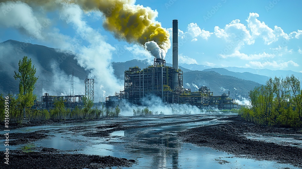 co2,carbon dioxide air pollution from factory chimney smokes as ...
