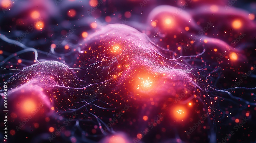 neuroplasticity concept featuring glowing brains interconnected ...