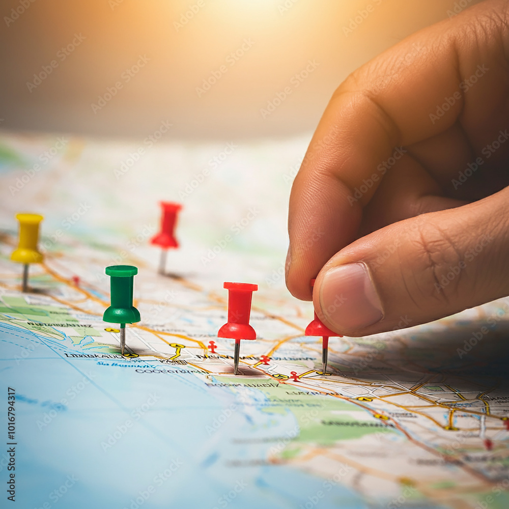 Mapping the journey, pinpointing destinations, planning routes ...