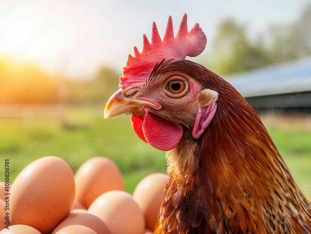 Solar-powered smart chicken farm with automated feeding, egg collection ...