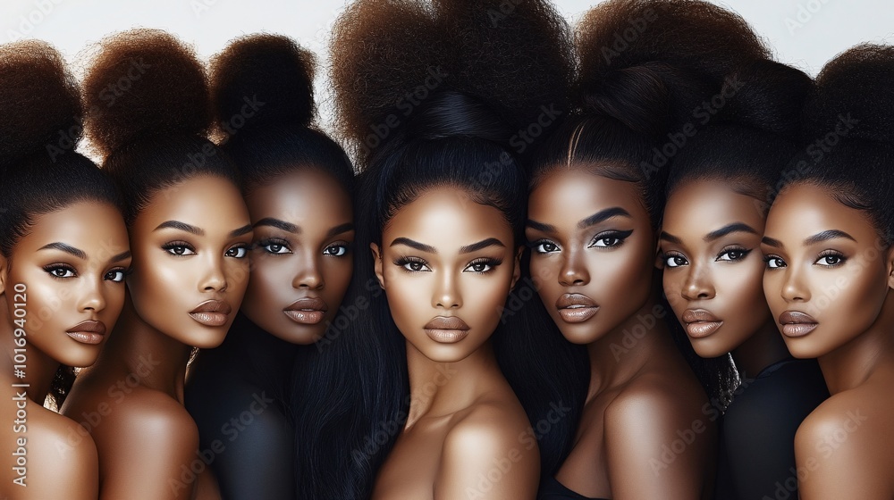Photo & Art Print beautiful black women who look like supermodels ...