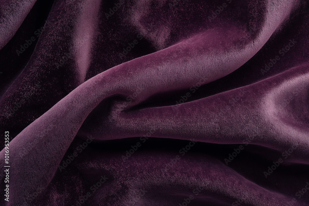 Velvet fabric texture, deep and rich color, soft and plush surface ...