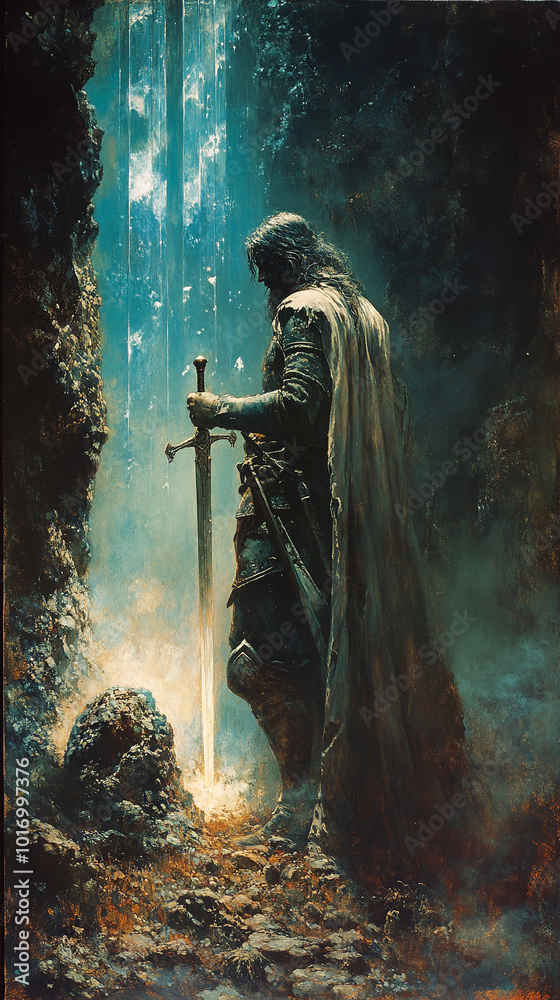 1970’s dark fantasy book cover paper art dungeons and dragons style ...