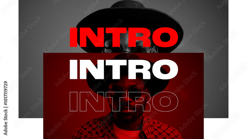 Dynamic Impressive Media Opener template contains 20 editable text ...
