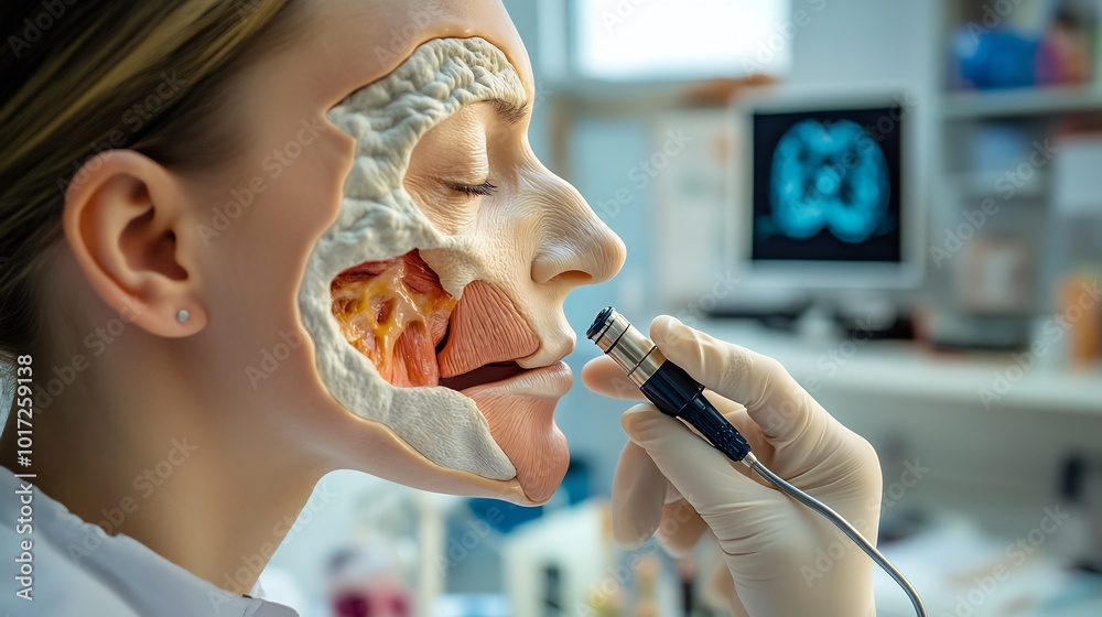 Anatomy of human nose sinus cavities and nasal passages ENT specialist ...
