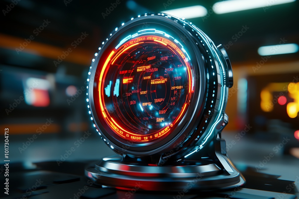 Futuristic depiction of a business analyzing customer lifetime value ...