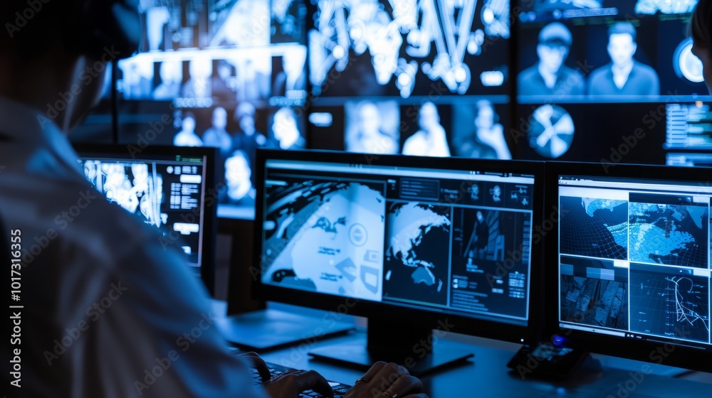 Crime Prediction Future Digital Interface Real Time Data Map Risk Trends Visualization