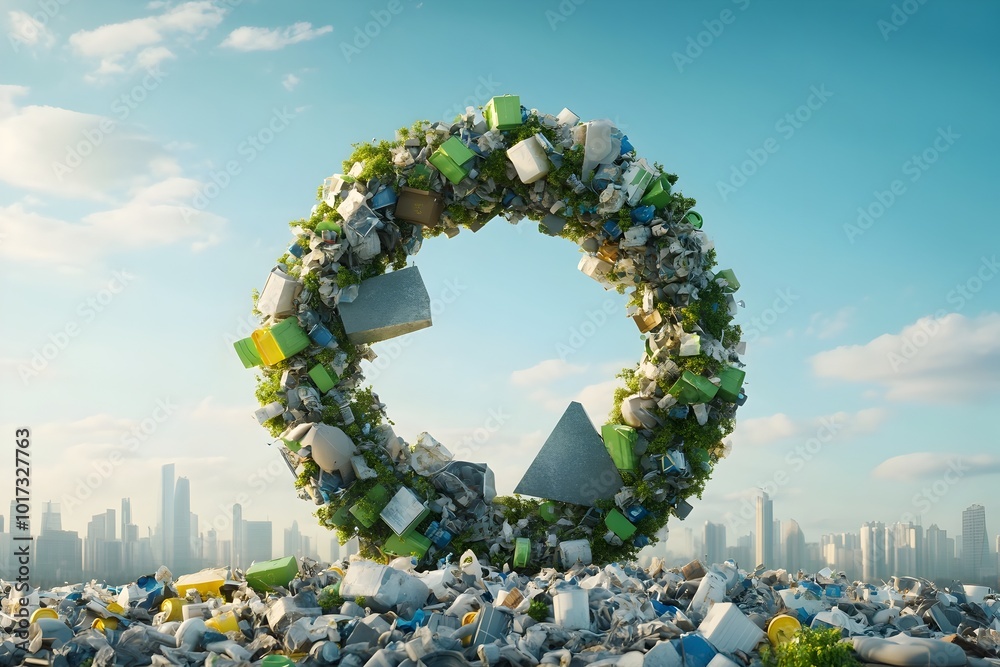Visually Impactful Depiction of Circular Economy in Action with ...