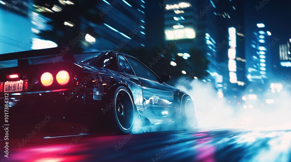 A dynamic background wallpaper capturing the essence of "Need for Speed ...