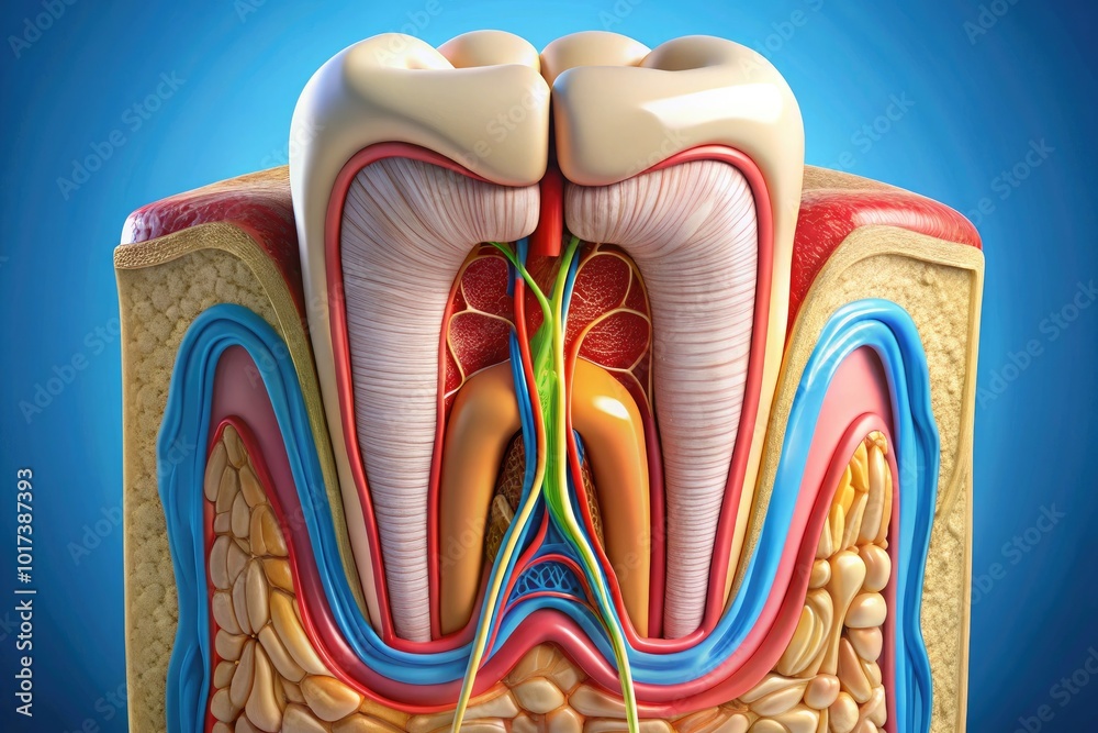 An informative illustration depicting the structure and function of ...