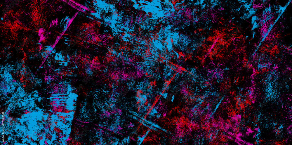 multicolor paper texture with speckled grunge colors on white crack ...