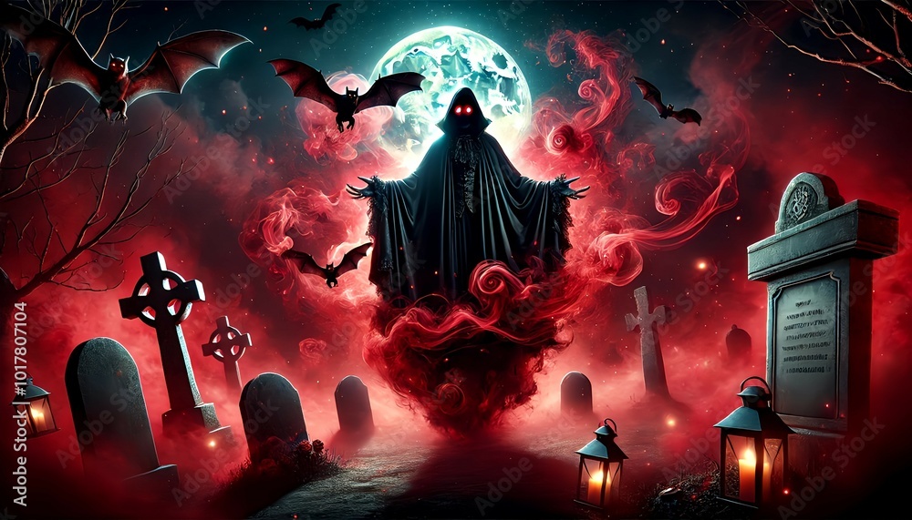 This collection showcases a series of eerie, spine-chilling Halloween ...