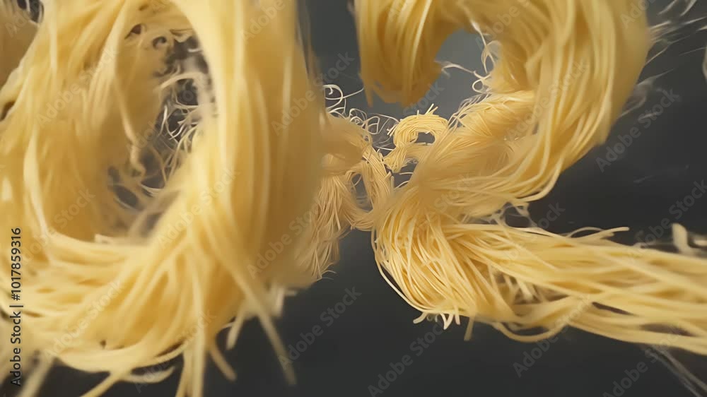 Number 2025 made with spaghetti. 2025 concept, 2025 new year concept ...