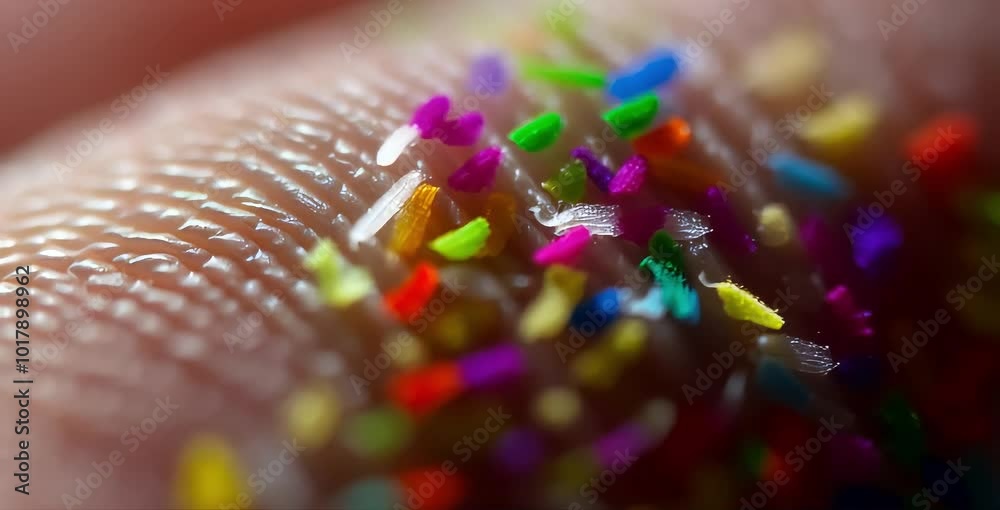 Tiny microplastic particles cling to fingerprints, posing a hidden ...